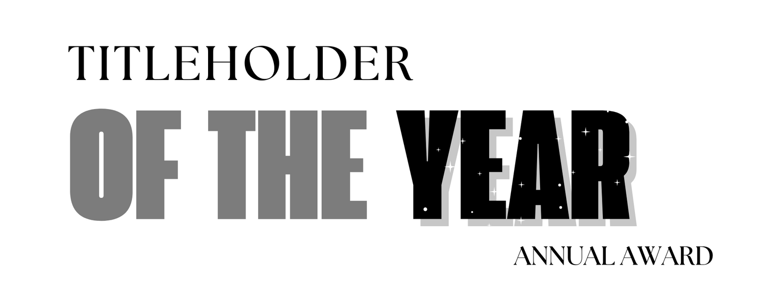 Titleholder of the Year – Personality Pageants Canada